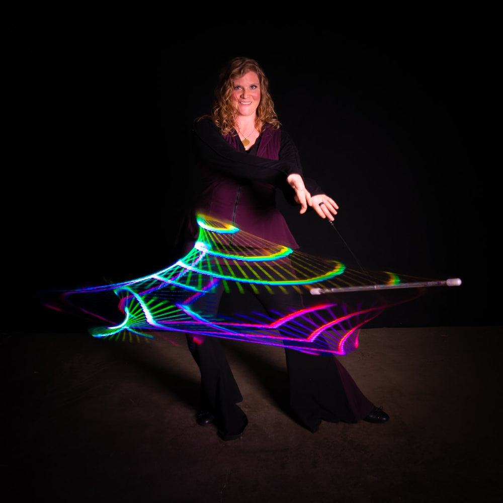 Atomic V AF LED Levi Wand - Synergy FlowArts