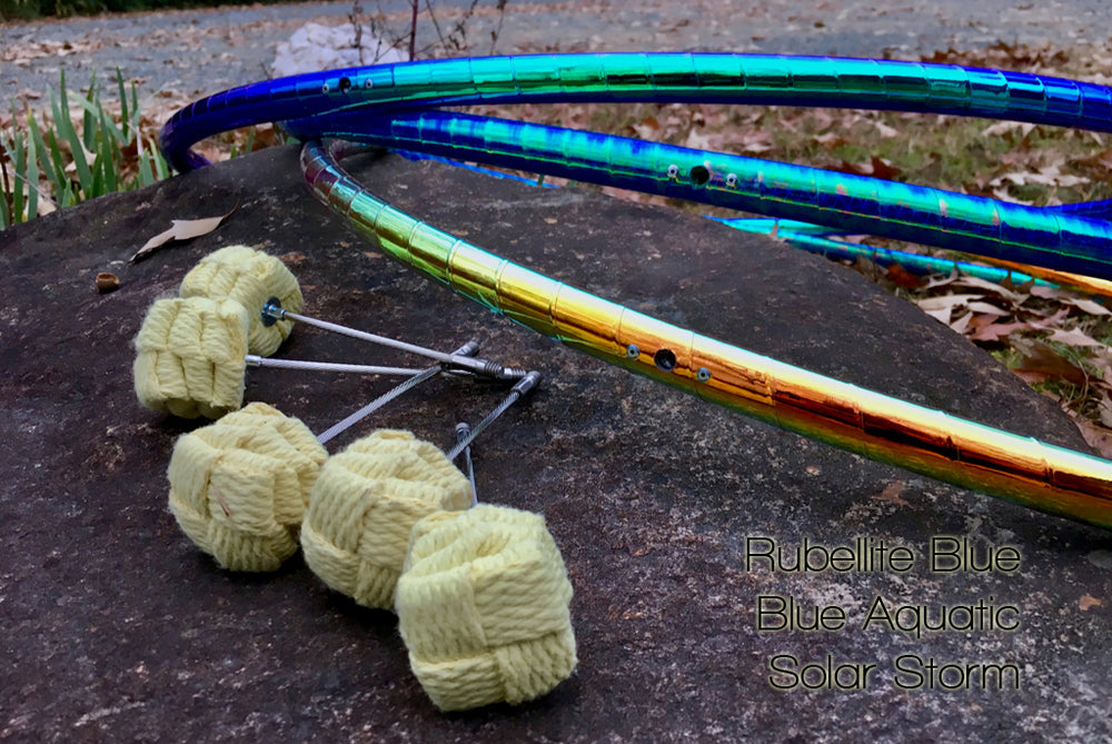 Reflective Fire Hoop - Synergy FlowArts